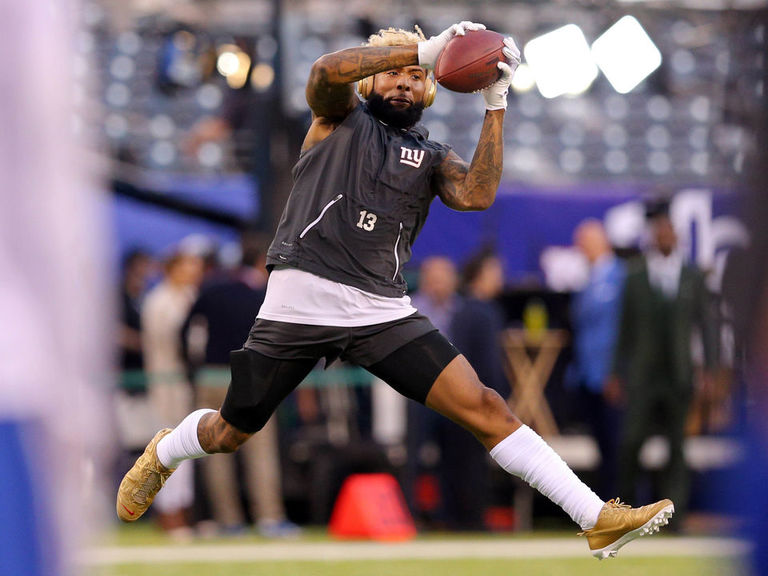 Watch: OBJ celebrates active status with series of team handshakes ...