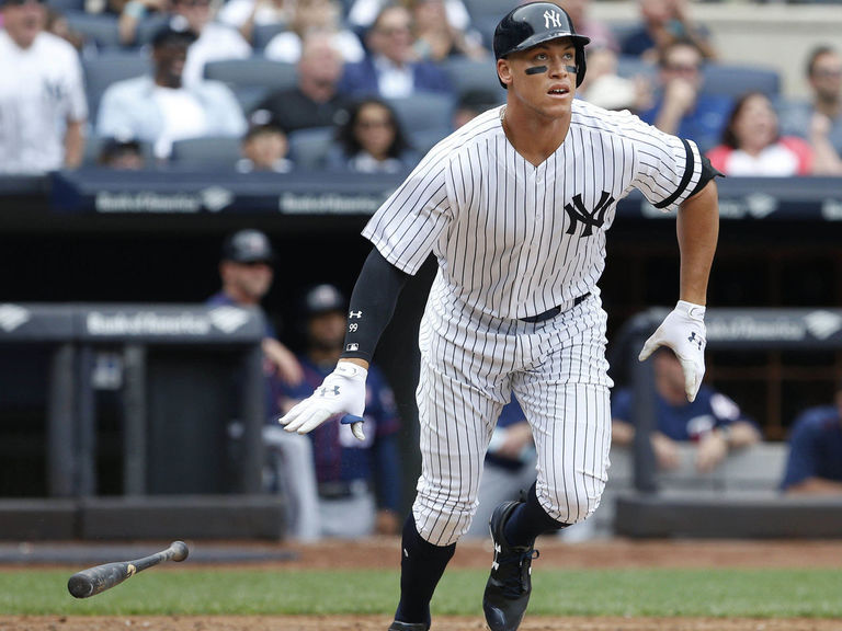 Judge becomes 7th Yankee ever to hit 45 HRs in a season | theScore.com