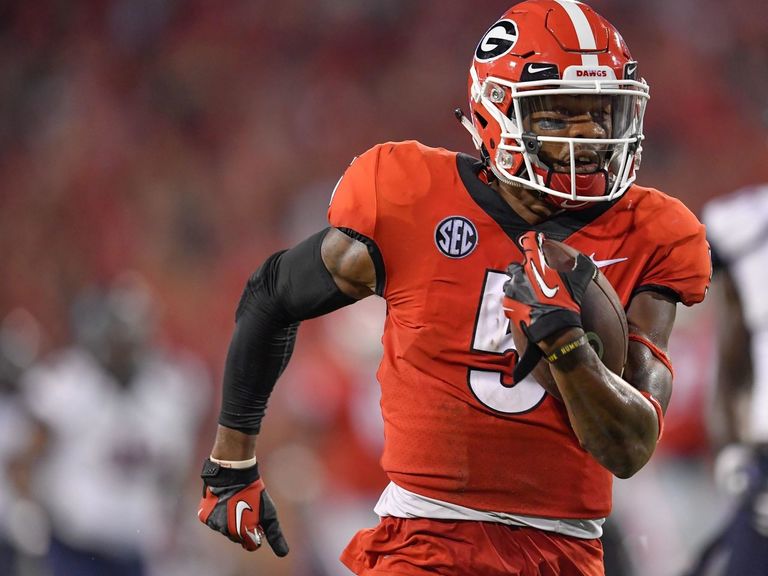 Watch: Georgia hits 59-yard flea-flicker for TD on 1st play | theScore.com
