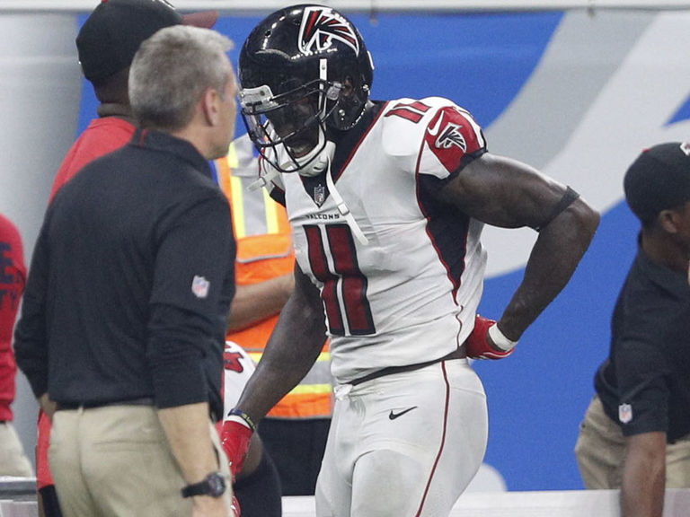 Report: Julio Jones not expected to miss games with hip flexor injury ...