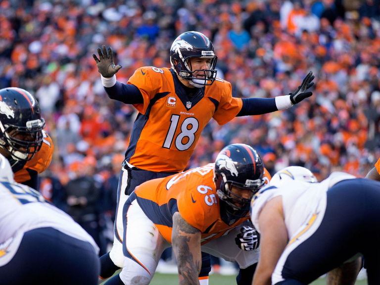 VIDEO: Peyton Manning's various audibles at the line of scrimmage ...
