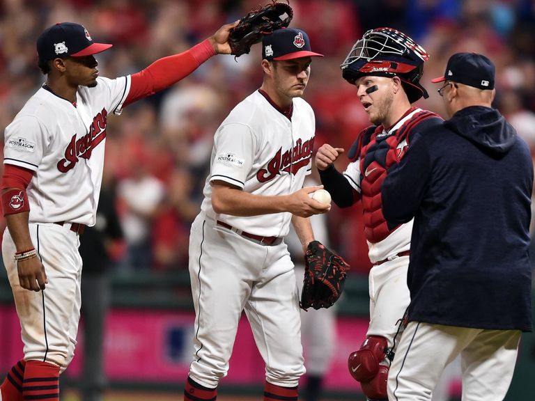 Francona channeled Connie Mack by starting Bauer, and it paid off ...