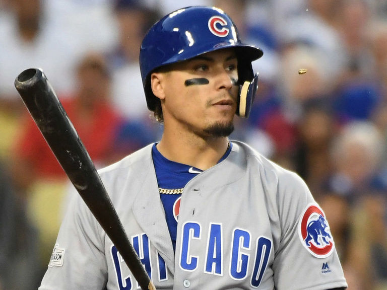 Cubs bench hitless Baez for Zobrist, shuffle lineup for Game 3 ...