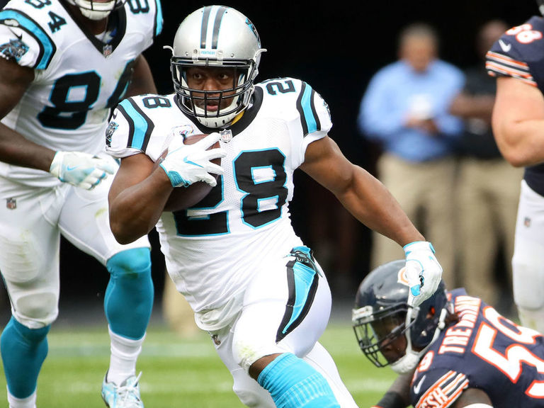 Panthers cut longtime RB Stewart | theScore.com