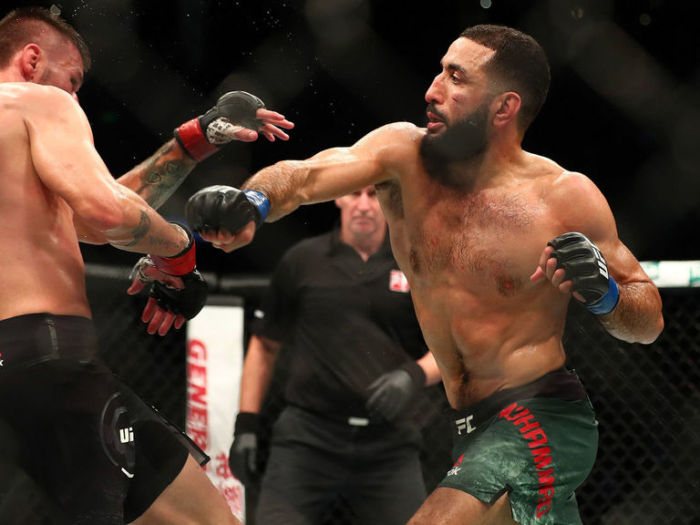 Muhammad takes razor-close striking match over Means at UFC Sydney ...