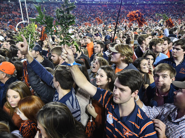 Auburn fined $250K after Tigers fans storm field in win over Alabama ...