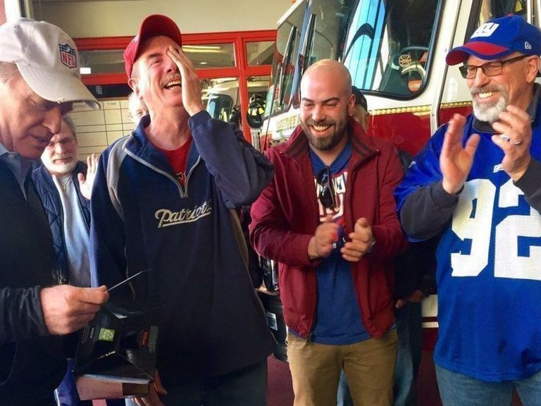 Volunteer firefighter with brain cancer granted Super Bowl wish ...