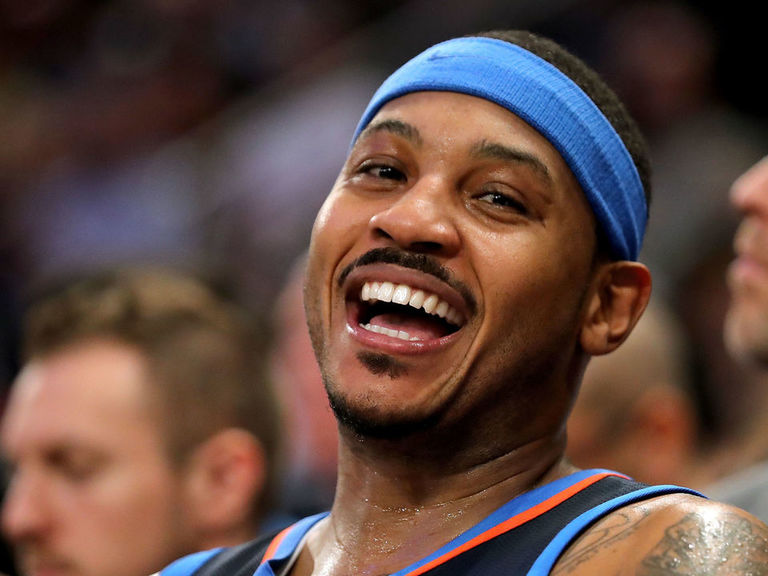 Melo on Knicks video tribute: 'That goes a long way' | theScore.com