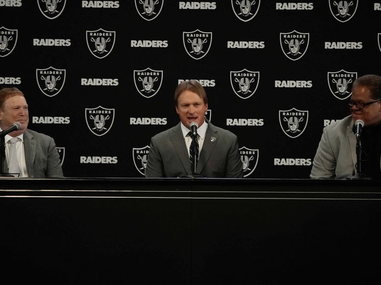 Best moments from Jon Gruden's introduction as Raiders' head coach ...