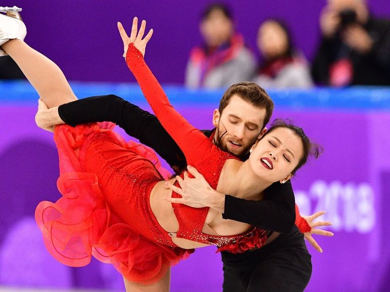 Wardrobe malfunction nearly derails South Korean ice dancer's routine ... Wardrobe malfunction nearly derails South Korean ice dancer's routine ...