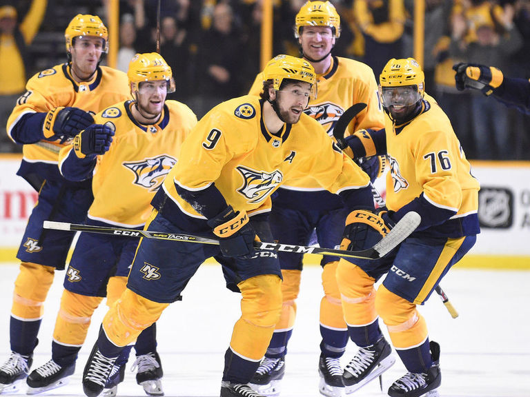 Predators set franchise record with 9th consecutive win | theScore.com