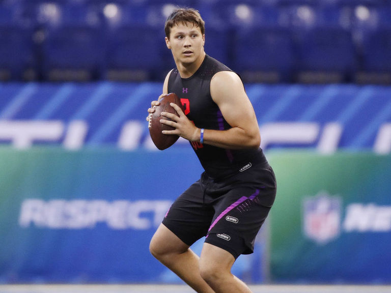 NFL Combine - Day 2: Allen airs it out, Griffin pumps major iron ...
