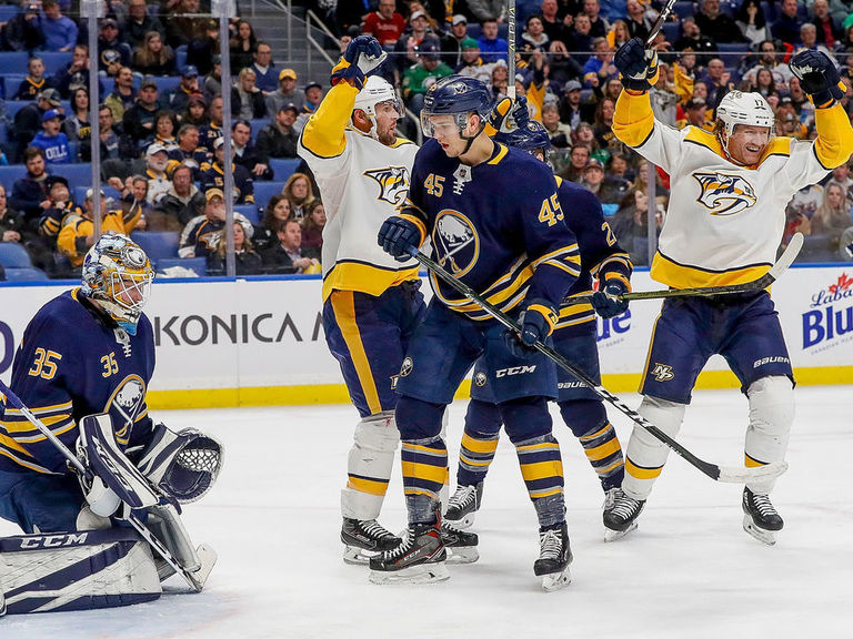 Predators set franchise record with 15-game point streak | theScore.com