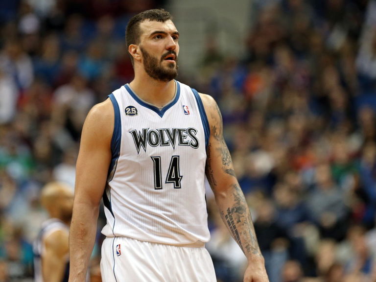 Timberwolves' Pekovic limited due to sore ankle; will be re-evaluated ...