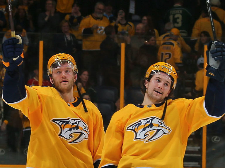 Predators set franchise record for points in a season with 111 ...
