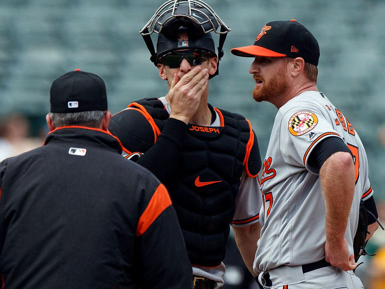 Caleb Joseph challenges last-place O's to 'man up, grow up, start ...