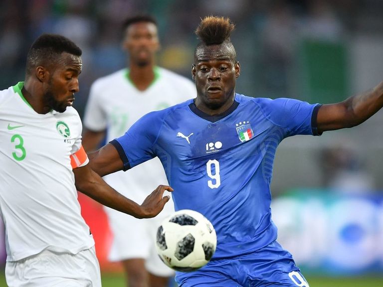 Watch: Balotelli opens scoring in 1st Italy appearance since 2014 World ...