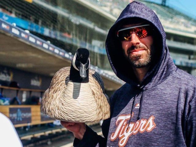 Tigers bring 'Rally Goose' into dugout, fly off with 2nd st…