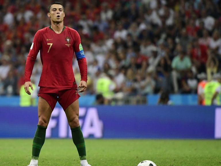 Watch: Herculean Ronaldo caps hat-trick by scoring dramatic free-kick ...