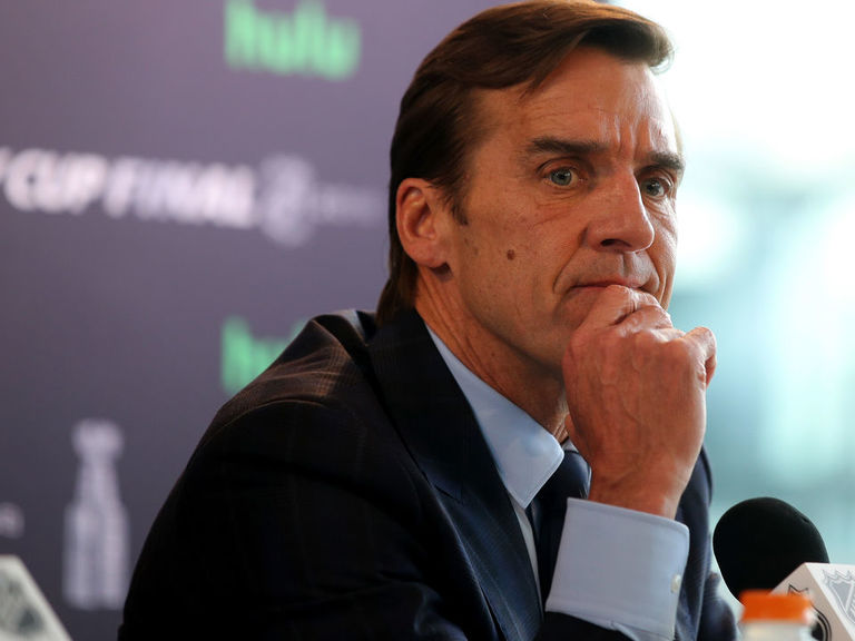 McPhee caps remarkable 1st season with GM of the Year honors | theScore.com