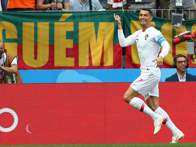 Watch: Ronaldo's header breaks record for international goals by ...