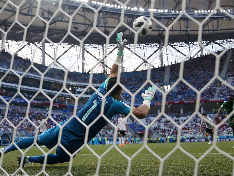El-Hadary sets World Cup record as oldest player, saves penalty | theScore.com