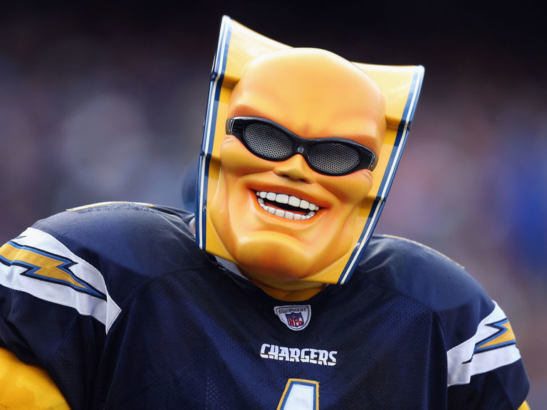 Bidding for Chargers' Boltman mascot nearing $70,000 | theScore.com