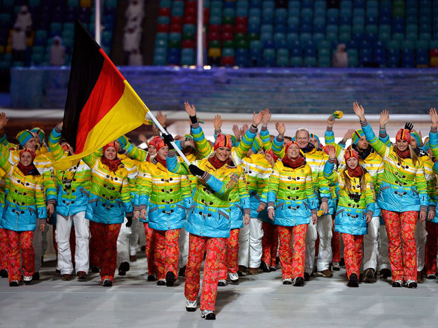 Germany Olympic Uniforms 2014