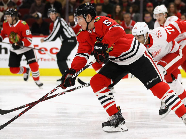 Blackhawks' Connor Murphy out 8 weeks with back injury | theScore.com