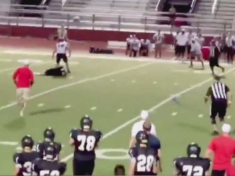 Texas HS football player attacked, choked during game | theScore.com