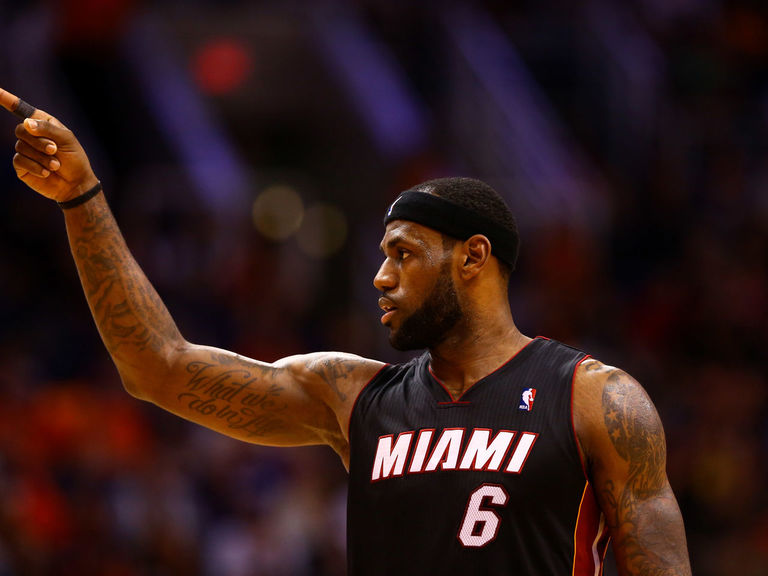 LeBron: 'I'm going to be one of the top four that's ever played this ...