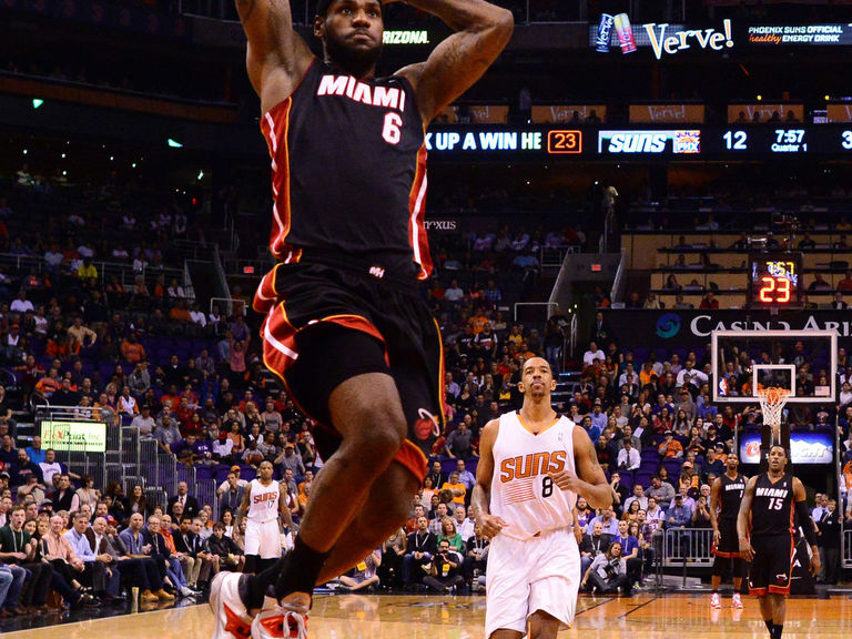 GIF: LeBron hits clutch three to sink Warriors in epic showdown ...
