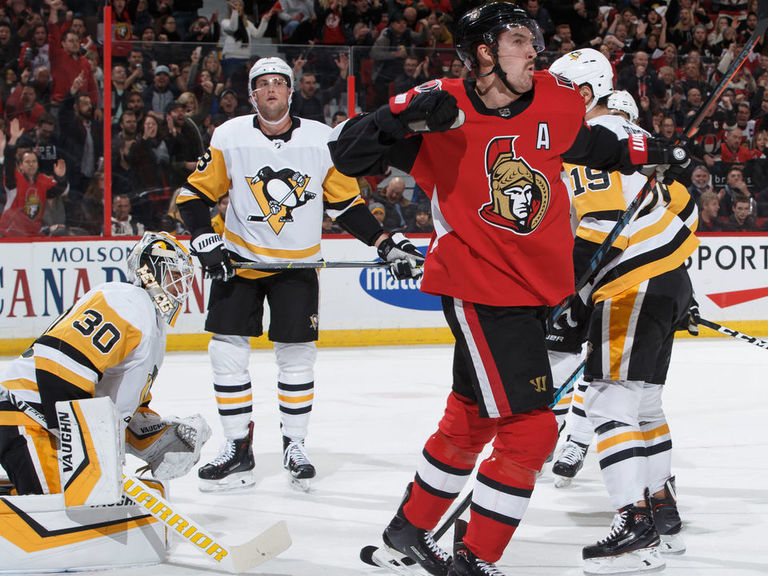 Matt Murray pulled after allowing 3 goals in 1st period vs. Senators ...