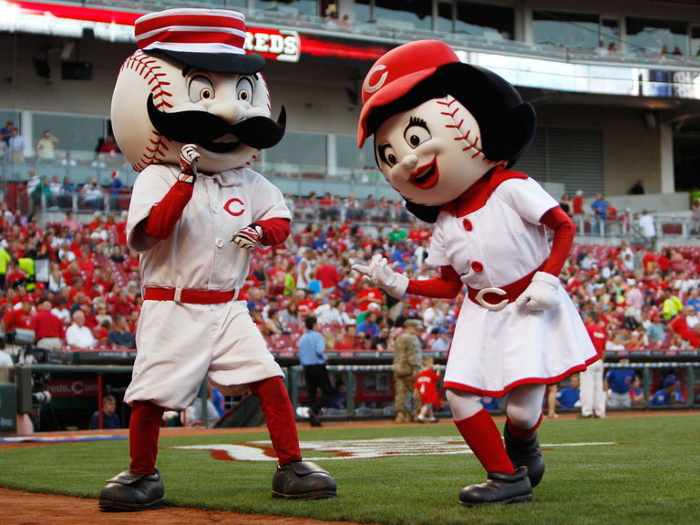 The Reds have a new facial hair policy, but Mr. Redlegs' mustache can ...