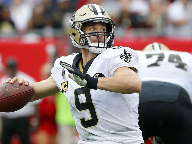 Brees sends receivers commemorative balls after breaking passing record ...