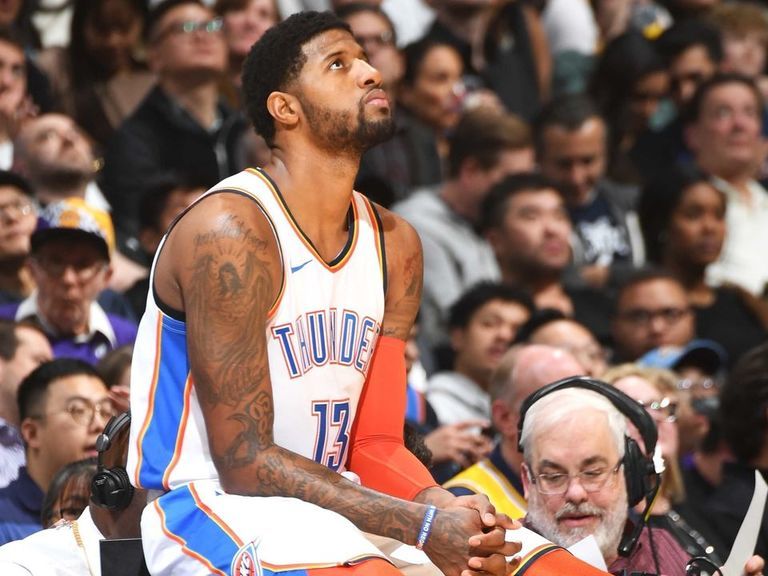 Watch: Lakers fans boo George during player intros | theScore.com