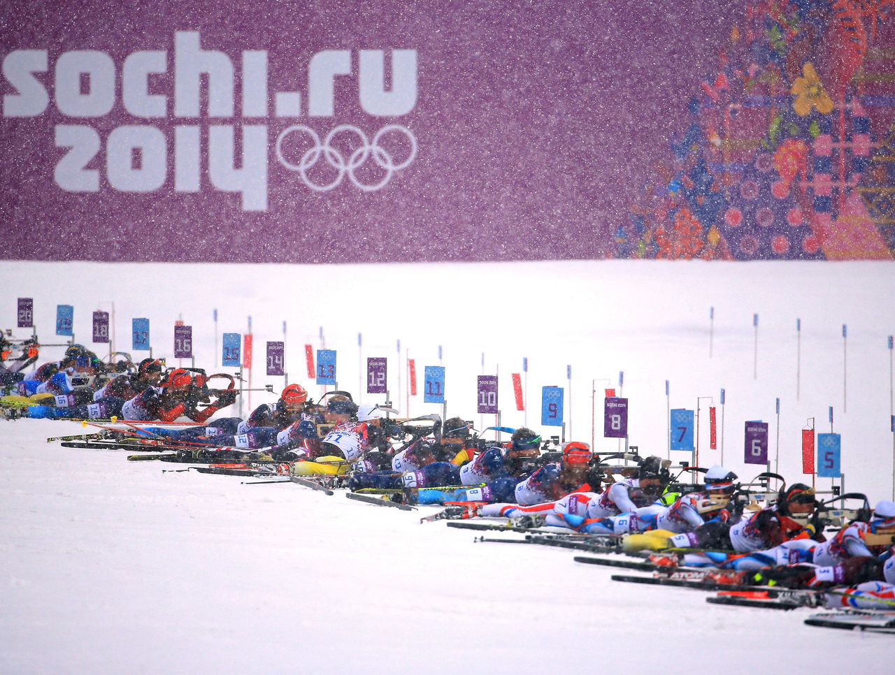 PHOTOS: It finally looks like winter at the Winter Olympics | theScore.com