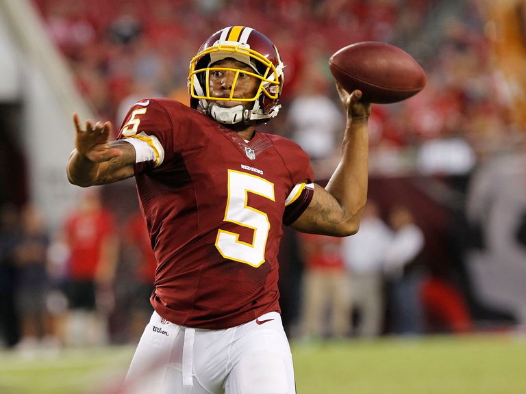 Former Redskins QB Pat White has not cleared out locker yet | theScore.com