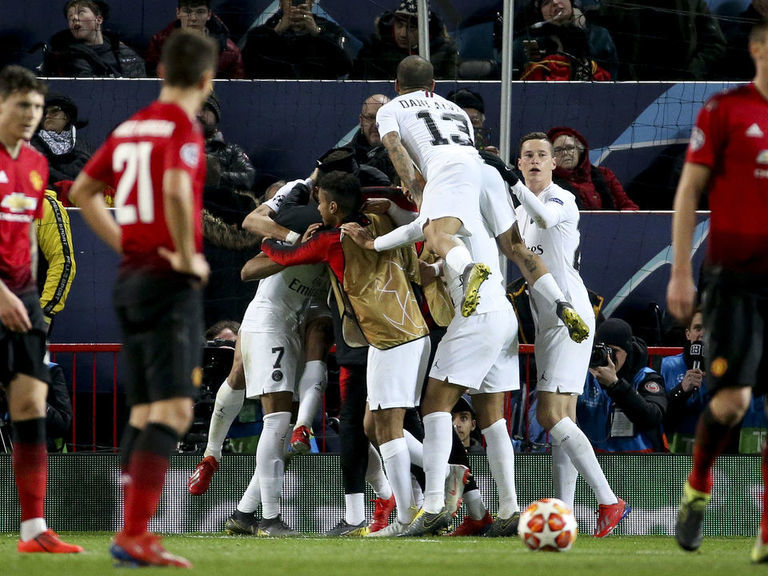 Long road back: PSG remind United just how far they've fallen ...