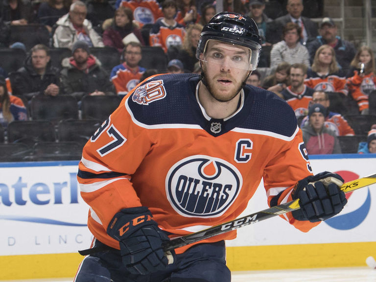 McDavid to have hearing for high hit on Islanders' Leddy | theScore.com
