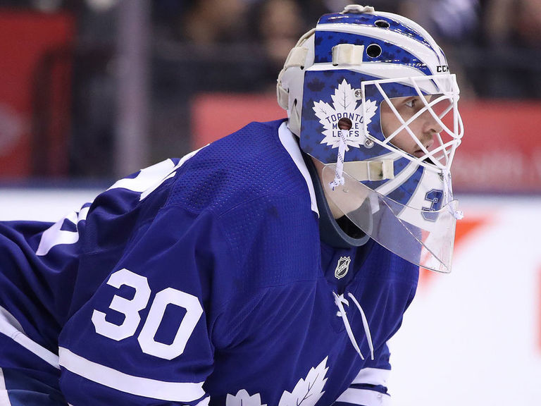 Maple Leafs bring back Hutchinson on 2-year contract | theScore.com