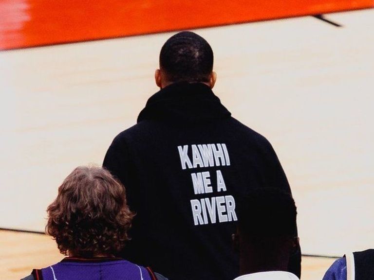 Apparel company says Drake came up with 'Kawhi me a river' slogan ...