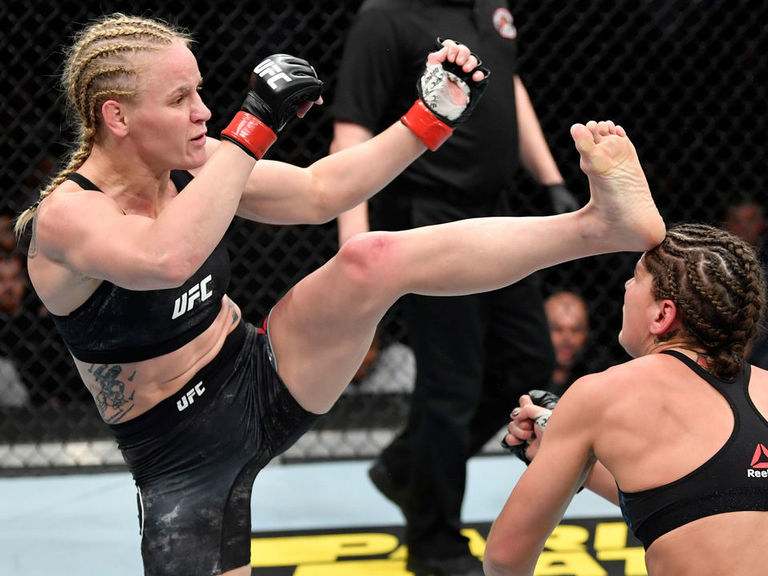 Watch: Shevchenko puts Eye to sleep with epic head-kick KO | theScore.com