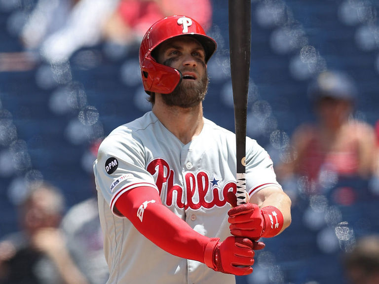 Harper batting leadoff for 1st time with struggling Phillies | theScore.com