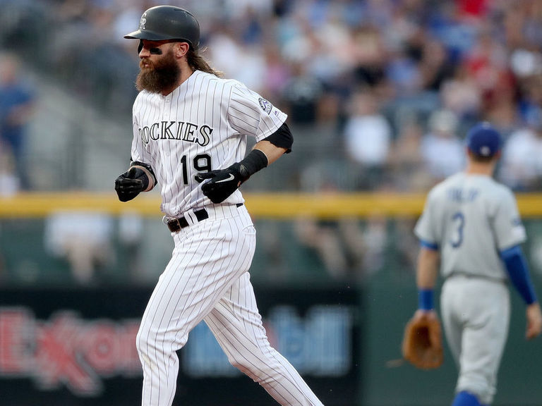 Blackmon becomes 1st MLB player with 3-plus hits in 6 straight home ...