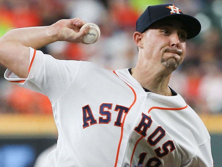 Sanchez throws 6 no-hit innings in Astros debut | theScore.com