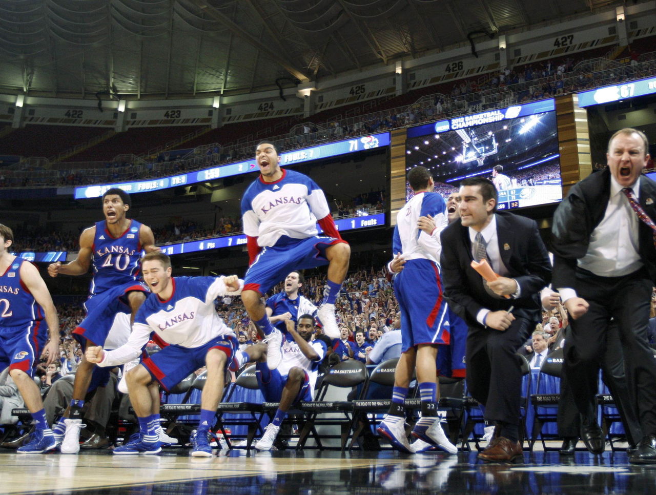 Kansas Bench Celebration