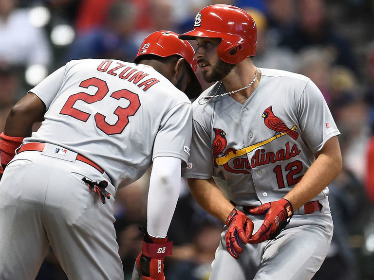 Cardinals open key divisional series with drubbing of Brewers ...
