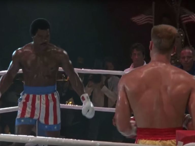 'Rocky IV' actors Dolph Lundgren, Carl Weathers reunite | theScore.com