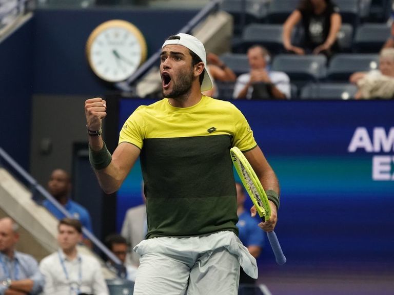 Berrettini becomes 1st Italian man to make US Open semifinals since ...